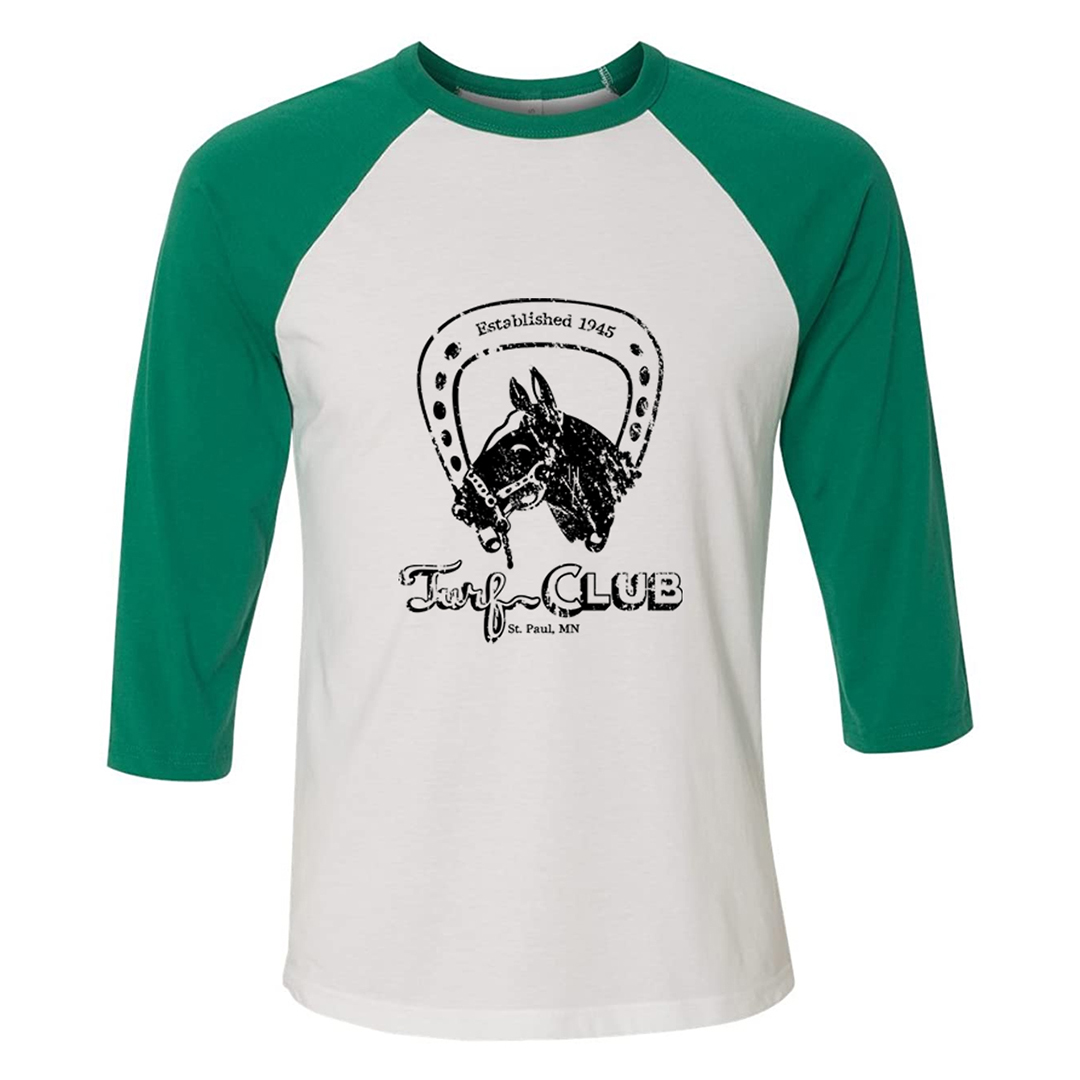 Turf Club Distressed Logo Baseball Tee - First Avenue