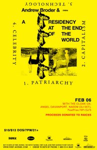 Andrew Broder ★ Turf Club - First Avenue