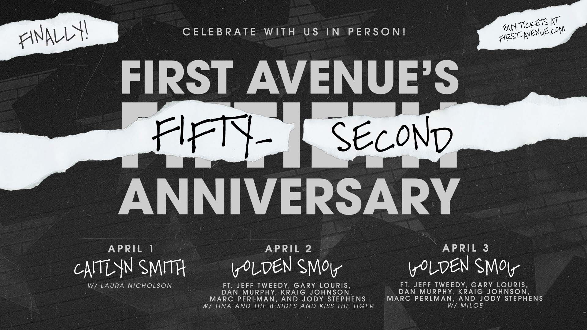 First Avenue's 52nd Anniversary - First Avenue