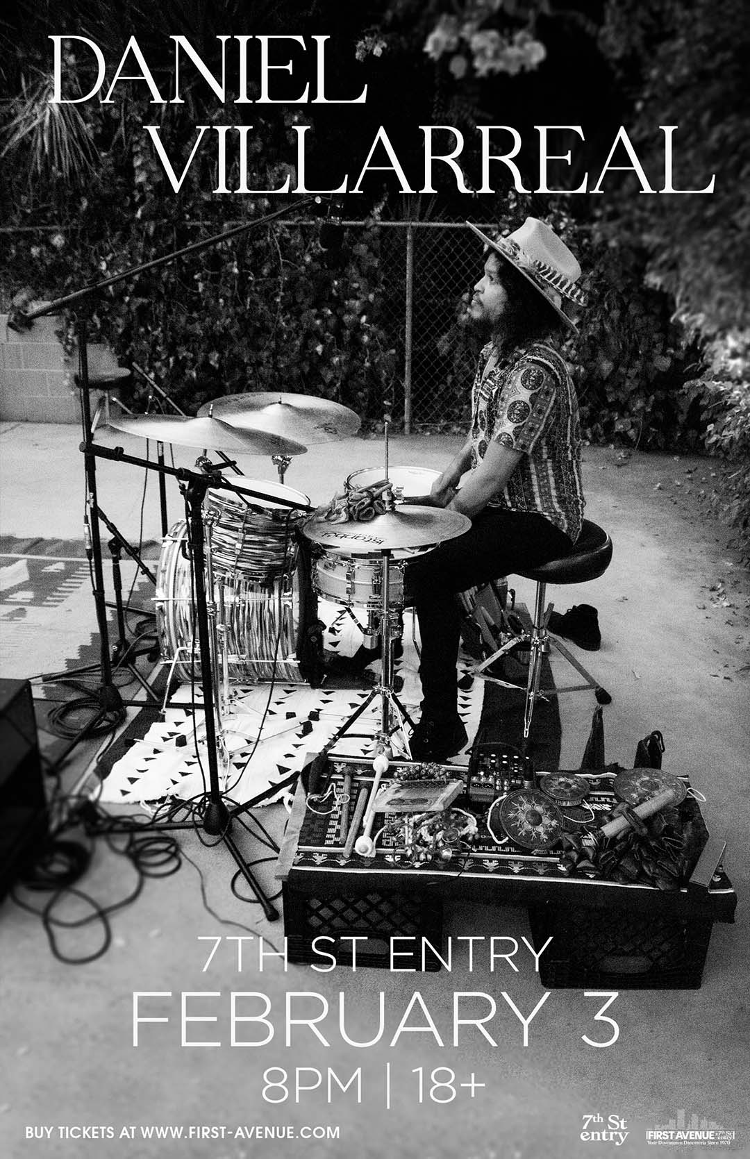 Daniel Villarreal ★ 7th St Entry - First Avenue