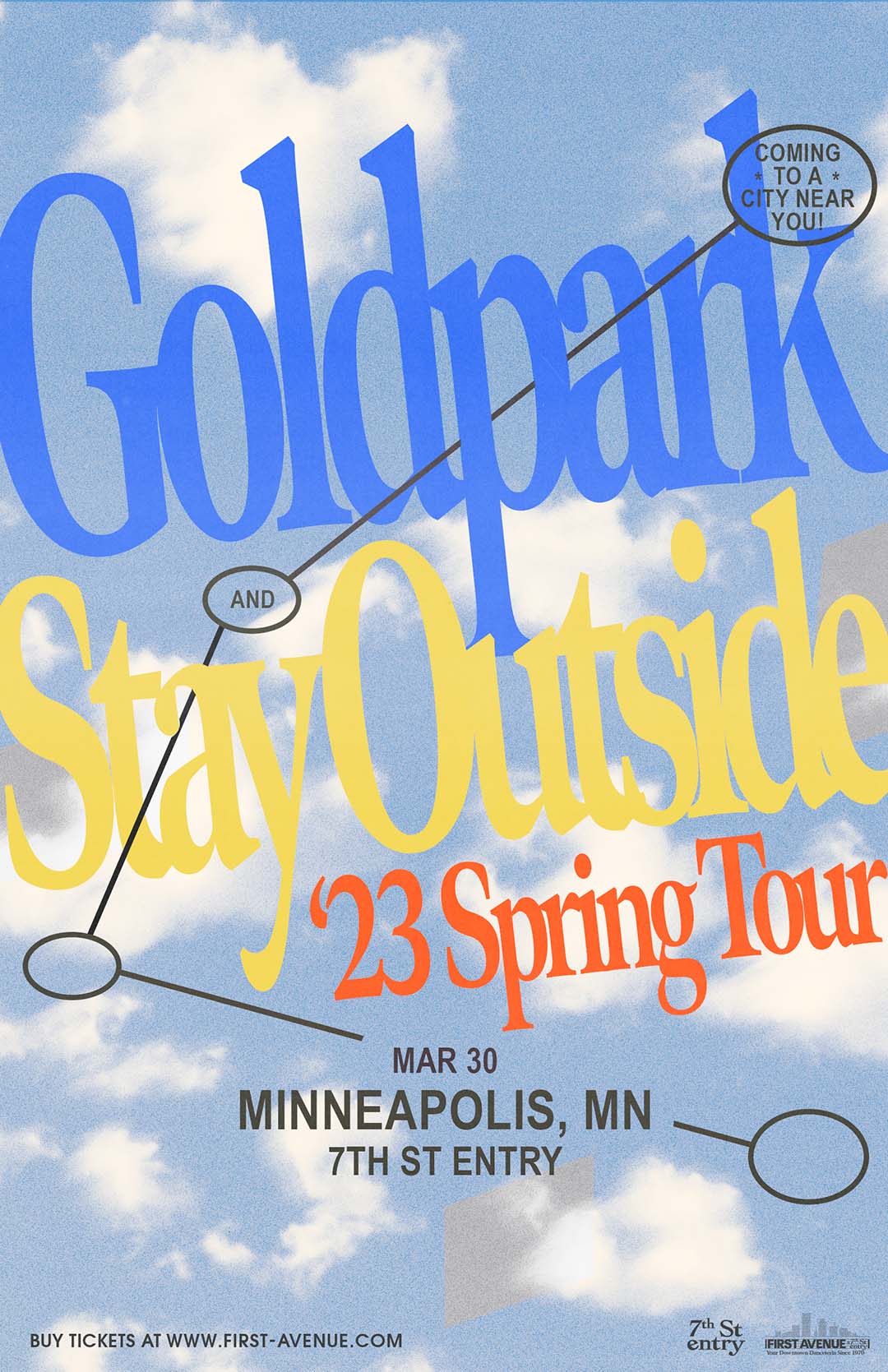 Stay Outside and Goldpark ★ 7th St Entry - First Avenue