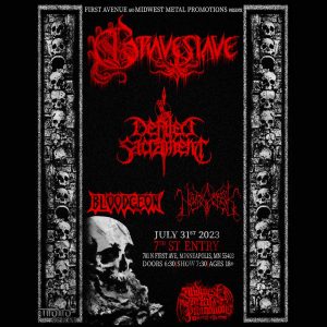 Graveslave, Defiled Sacrament, BLOODGEON, and Nekrotisk ★ 7th St Entry ...