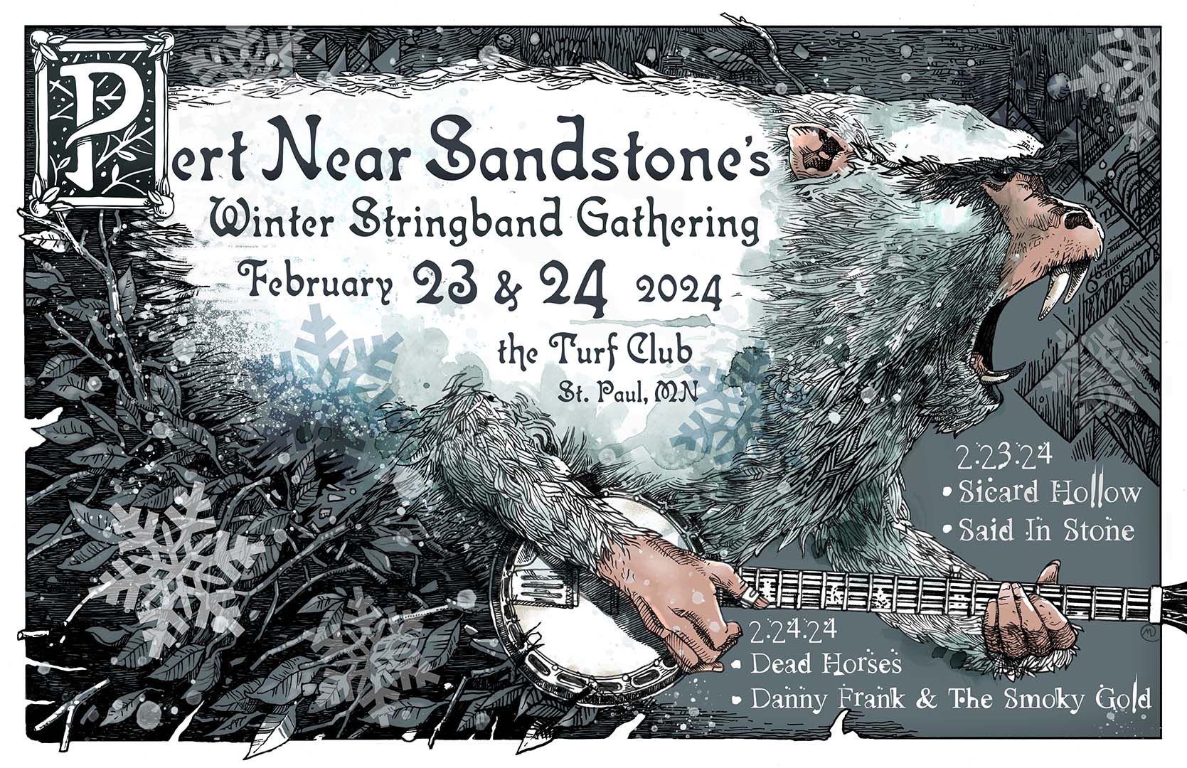 Pert Near Sandstone's Winter String Band Gathering at Turf Club ⏤ Feb ...