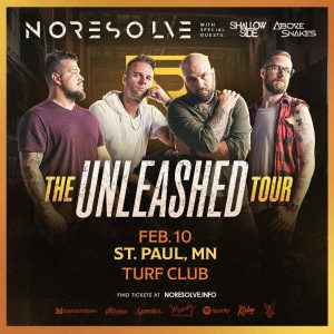 NO RESOLVE ★ Turf Club - First Avenue